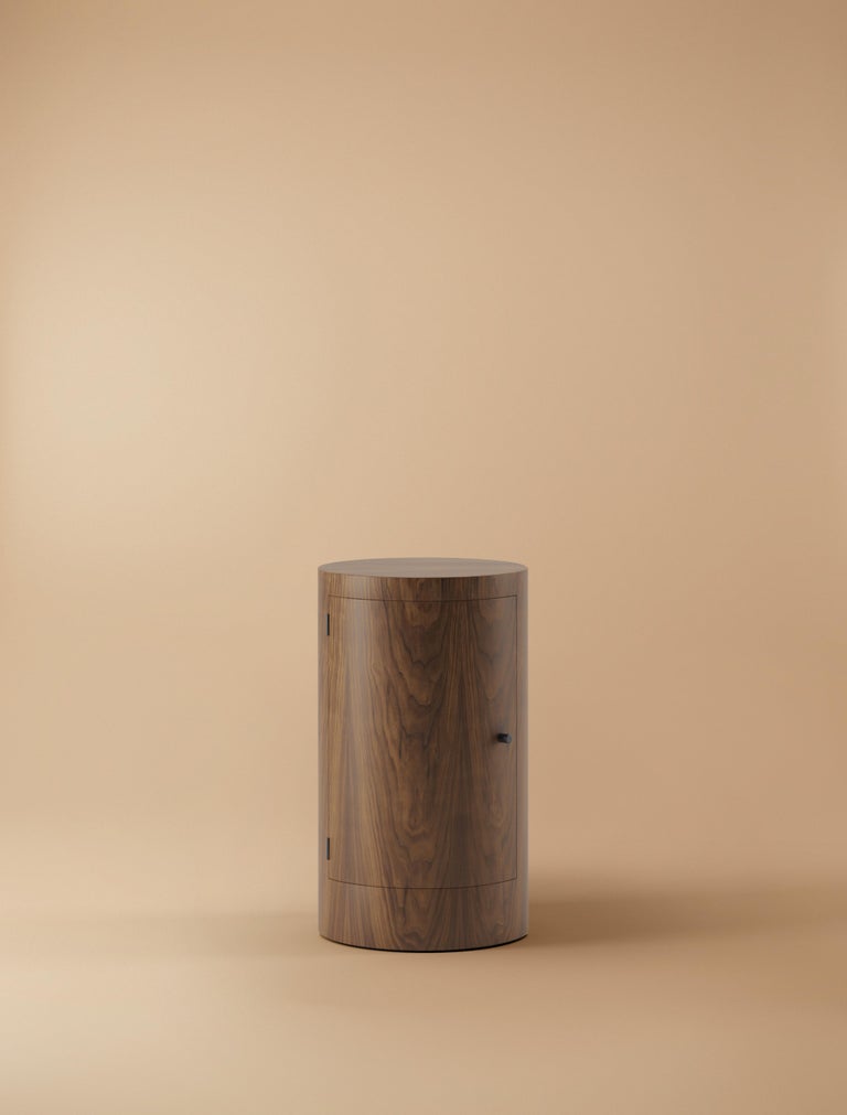 Pair of Constant Night Stands in Walnut by Master Studio for Lemon For ...