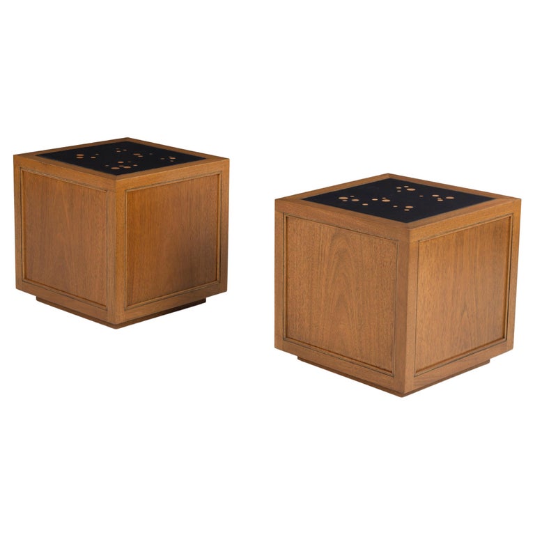 Pair of Constellation End Tables by Edward Wormley for Dunbar For Sale ...