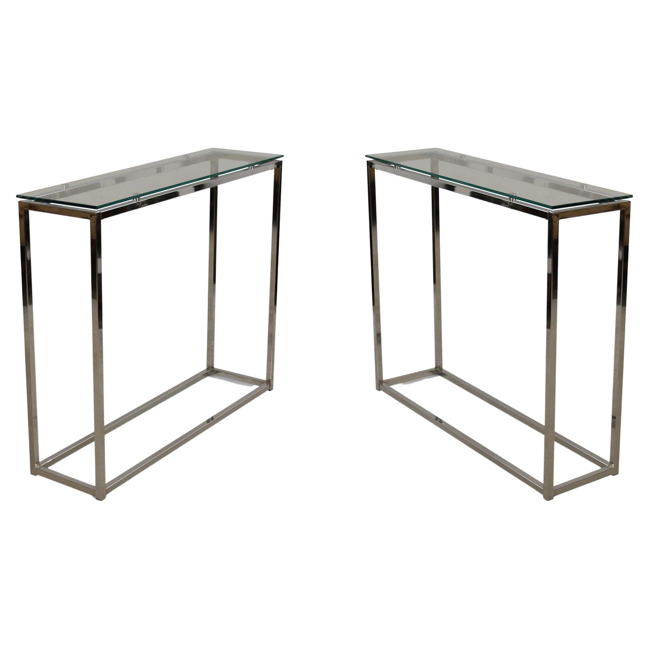 Very Narrow Console Table at 1stDibs