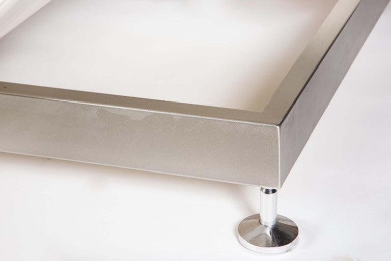 Genuine White Leather Convertible Sofas by Edra, For Sale at 1stDibs