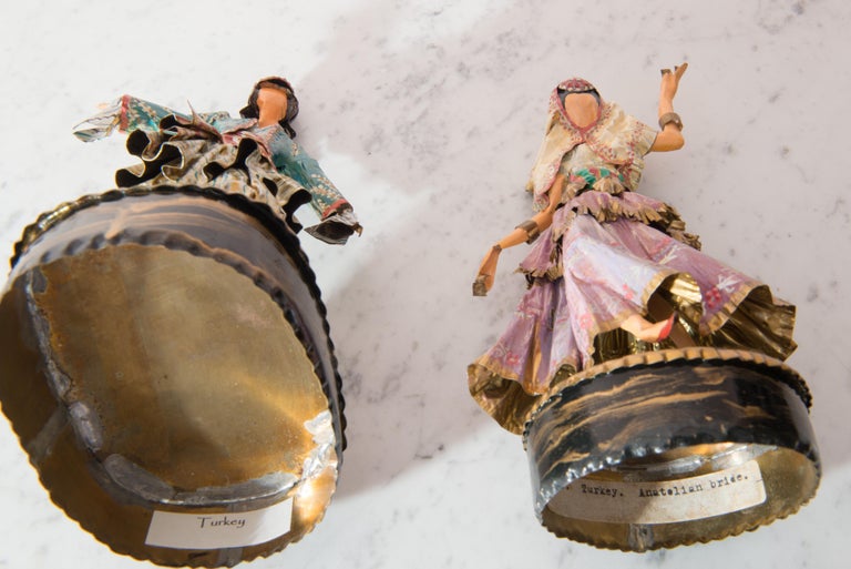 Pair of Costumed Turkish Sculptures by Lee Menichetti For Sale at ...