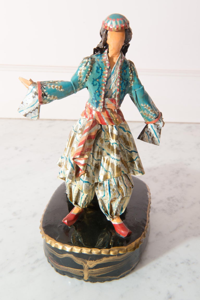 Pair of Costumed Turkish Sculptures by Lee Menichetti For Sale at ...