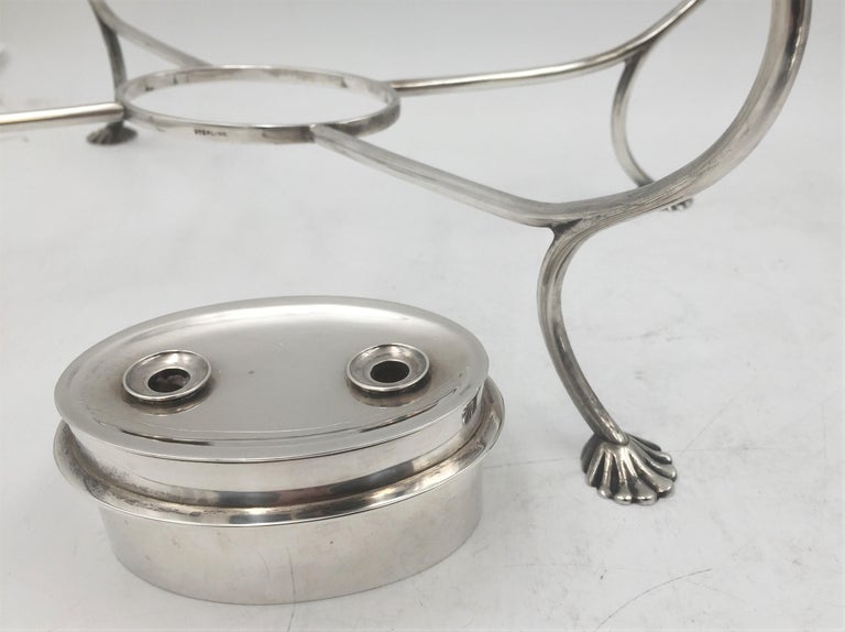 Pair of Crichton and Co. Sterling Silver Covered Entree Dishes in ...