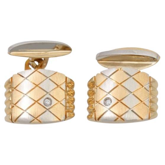 Versace Pair of Cufflinks 'Medusa' For Sale at 1stDibs
