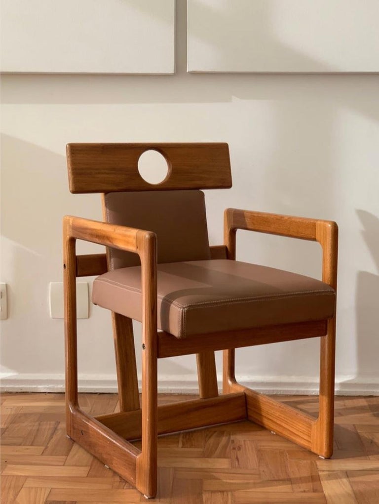 Pair of 'Cuiabá' Armchairs by Sergio Rodrigues For Sale at 1stDibs