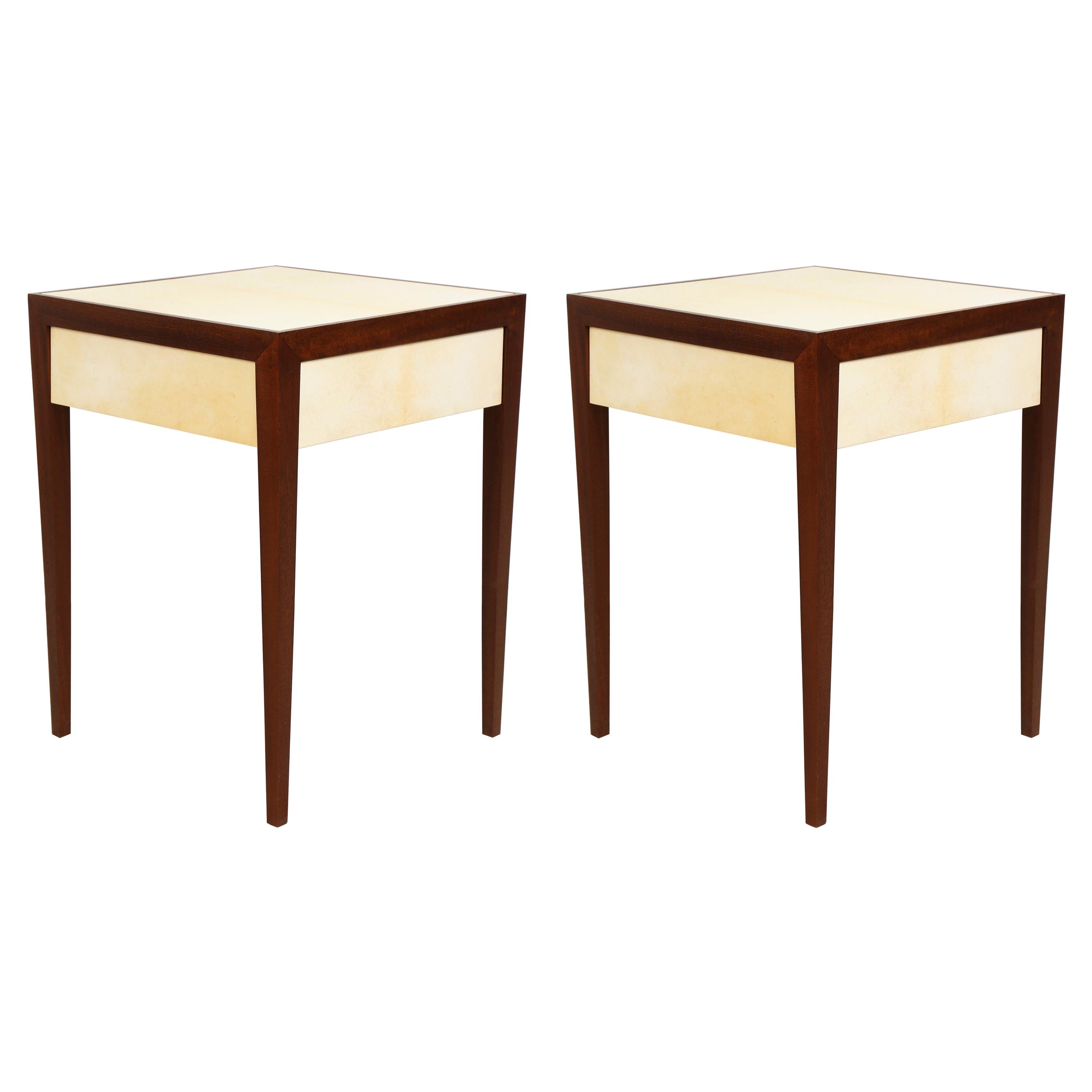 Pair of Mahogany Ball and Claw Footed George II Style End Tables For ...