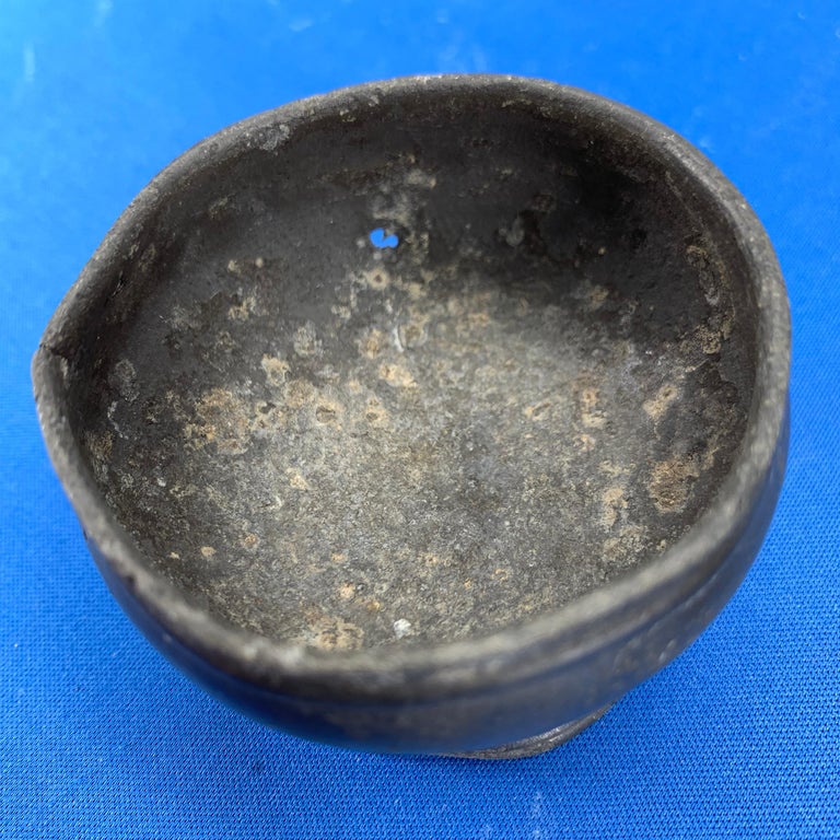 Pair Of Danish 18th Century Pewter Salt Cellars For Sale at 1stDibs