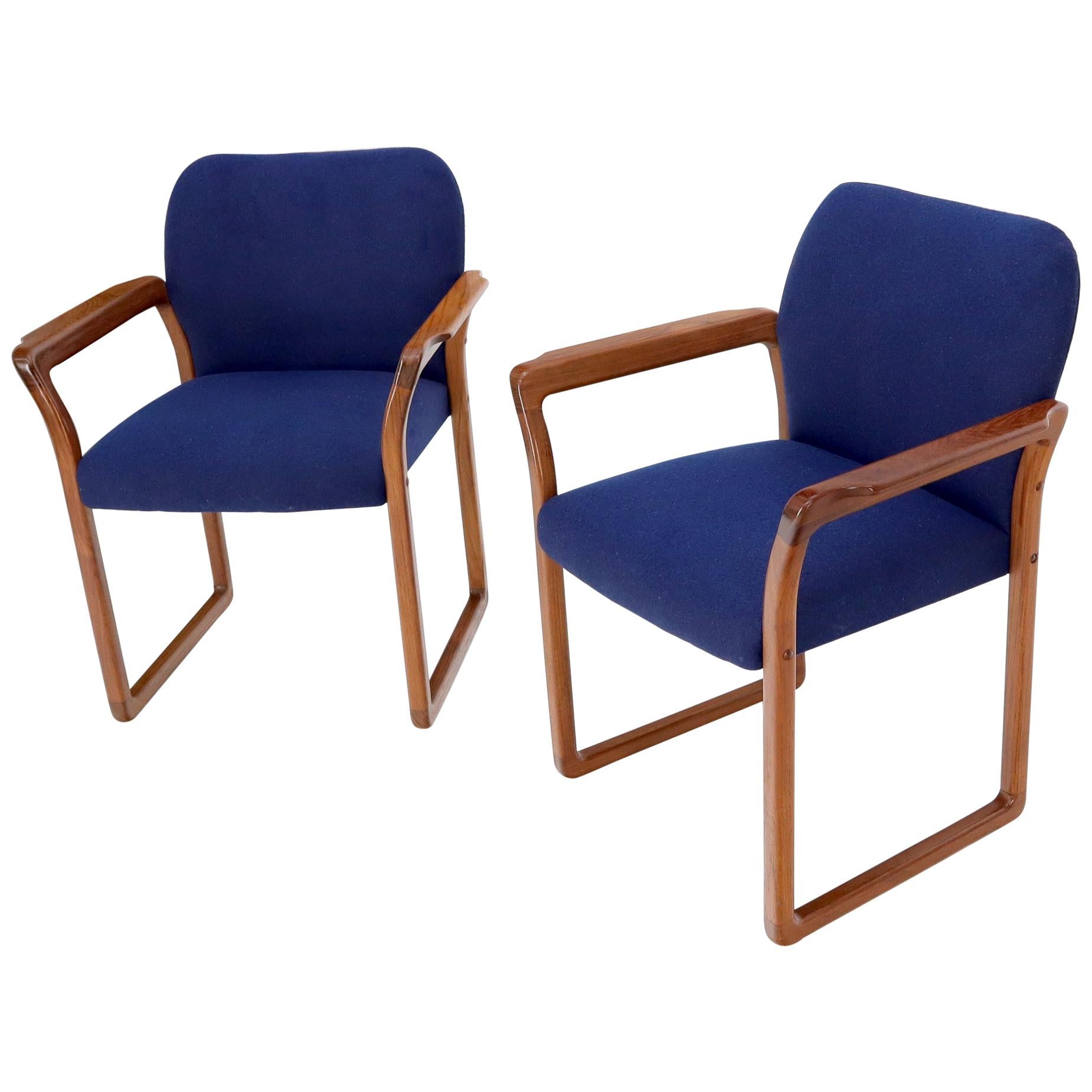 Danish Modern Curve Chair at 1stDibs
