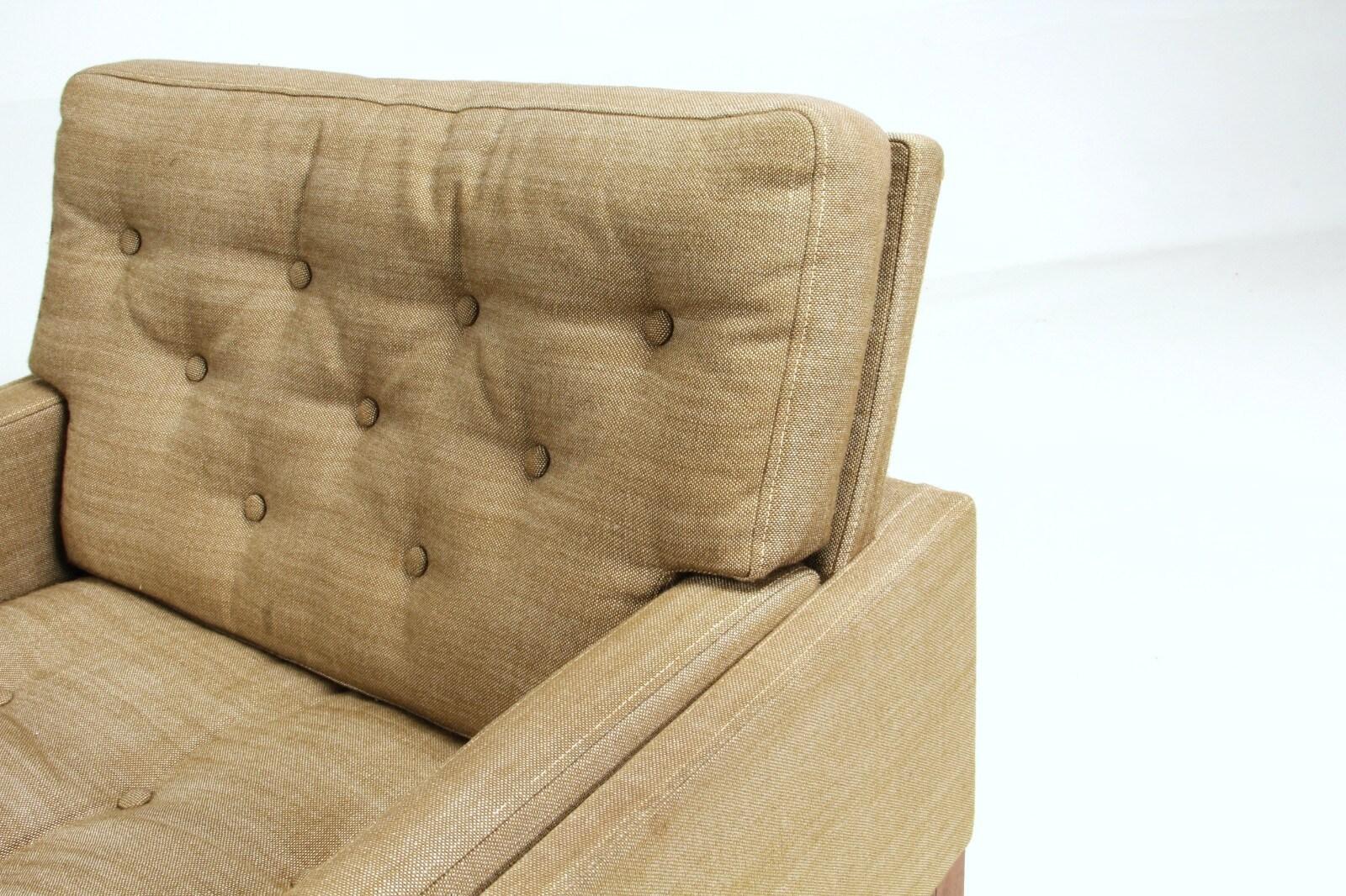 Pair of Danish Midcentury Canvas Lounge with Rosewood Base 1960's For ...