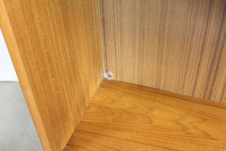 Pair of Danish Modern Mobler Teak Tall Bookcases at 1stDibs