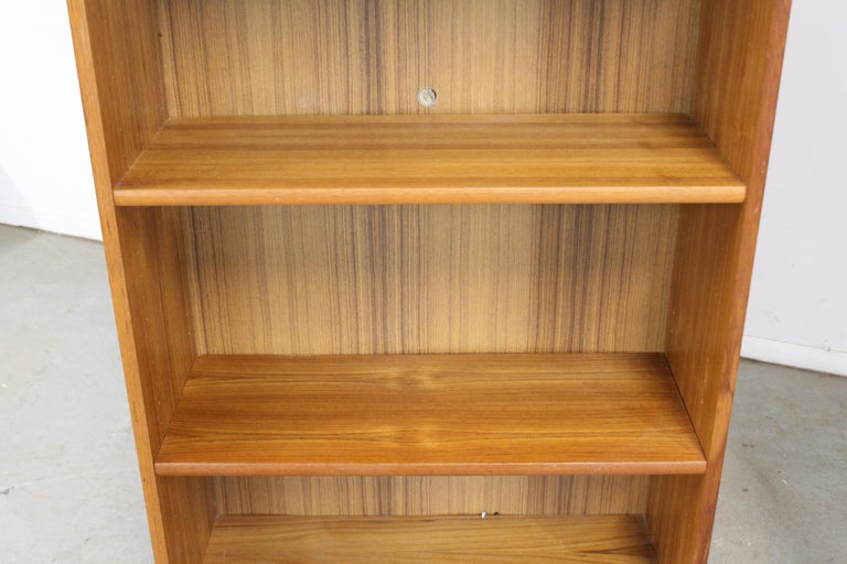 Pair of Danish Modern Mobler Teak Tall Bookcases at 1stDibs