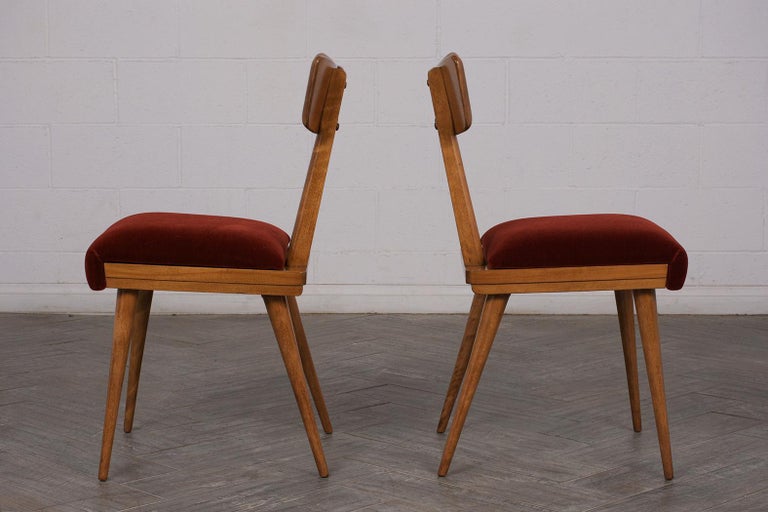 Pair of Danish Modern Side Chairs at 1stDibs