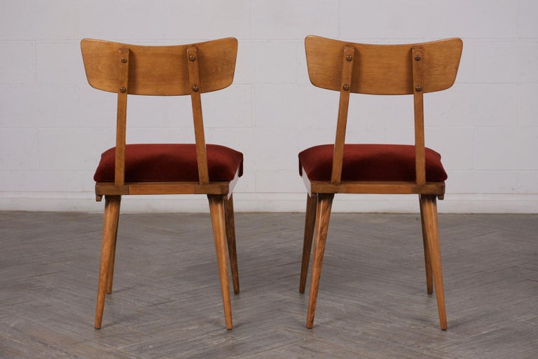 Pair of Danish Modern Side Chairs at 1stDibs