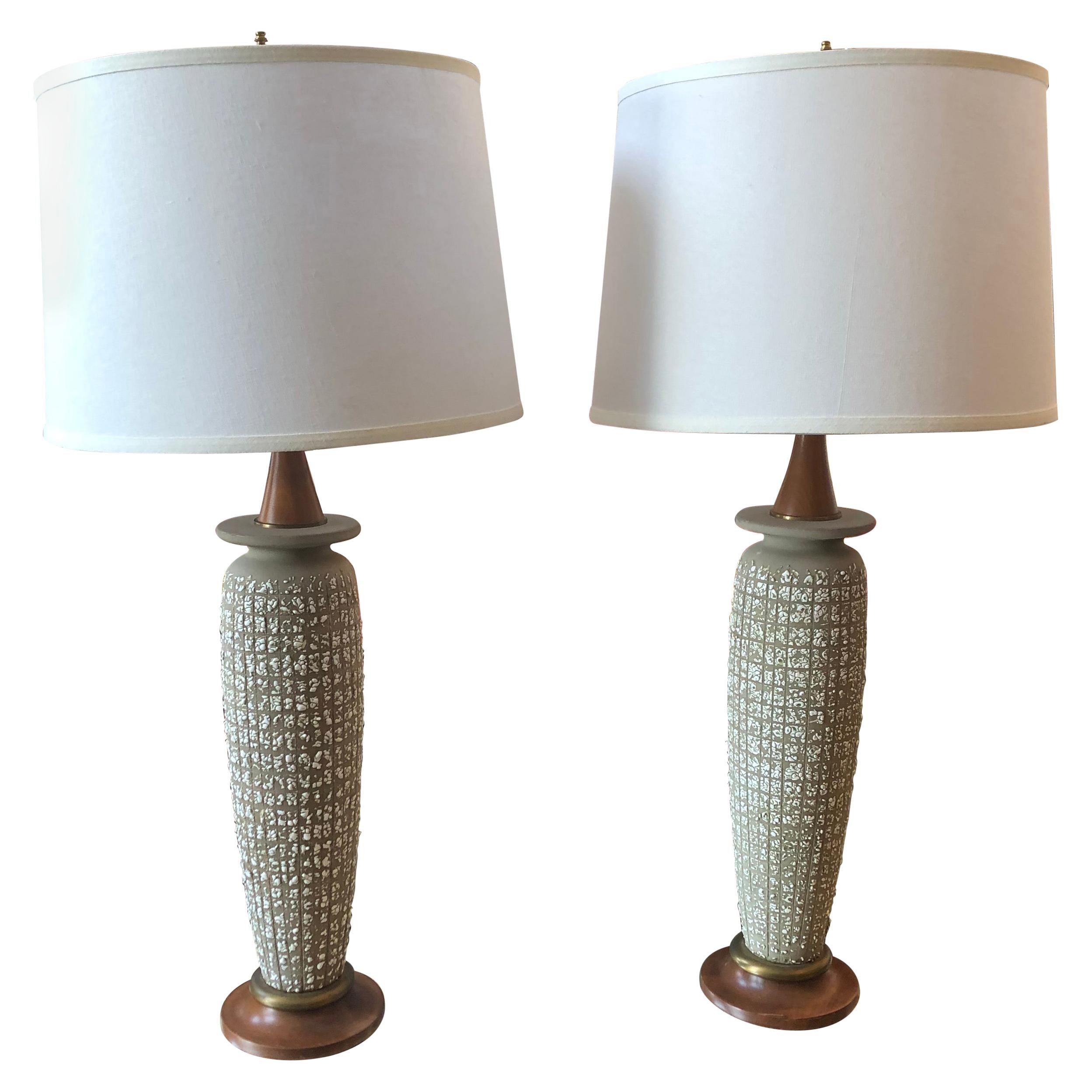 Pair of Modern Lamps at 1stDibs