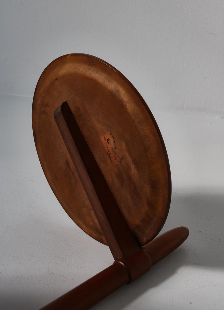 Pair of Danish Modern Tables by Edmund Jørgensen in Beech and Walnut ...