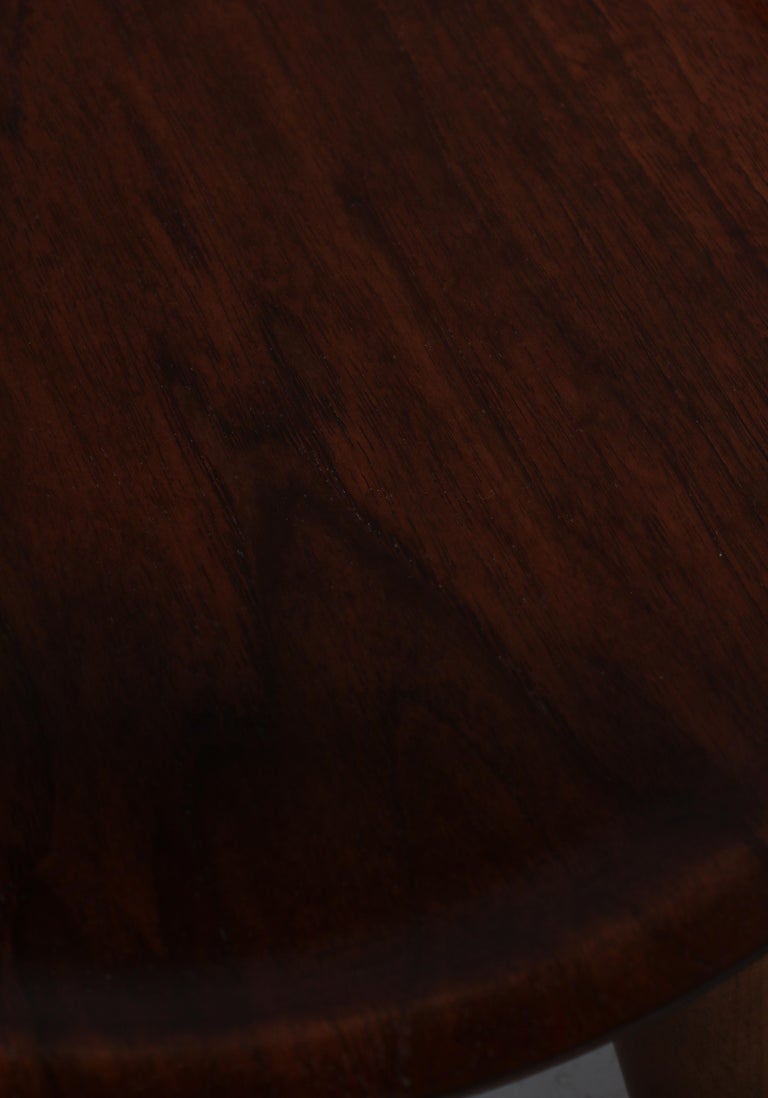 Pair of Danish Modern Tables by Edmund Jørgensen in Beech and Walnut ...