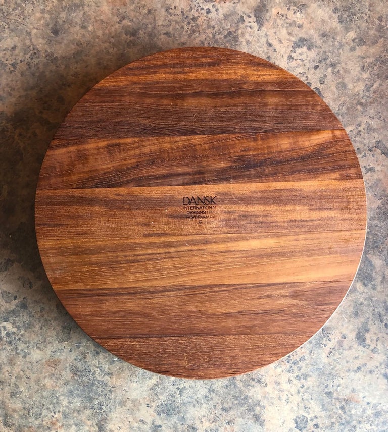 Pair of Danish Modern Teak Butcher Block Cutting Boards by Quistgaard ...