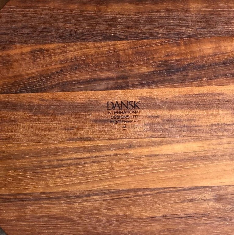 Pair of Danish Modern Teak Butcher Block Cutting Boards by Quistgaard ...
