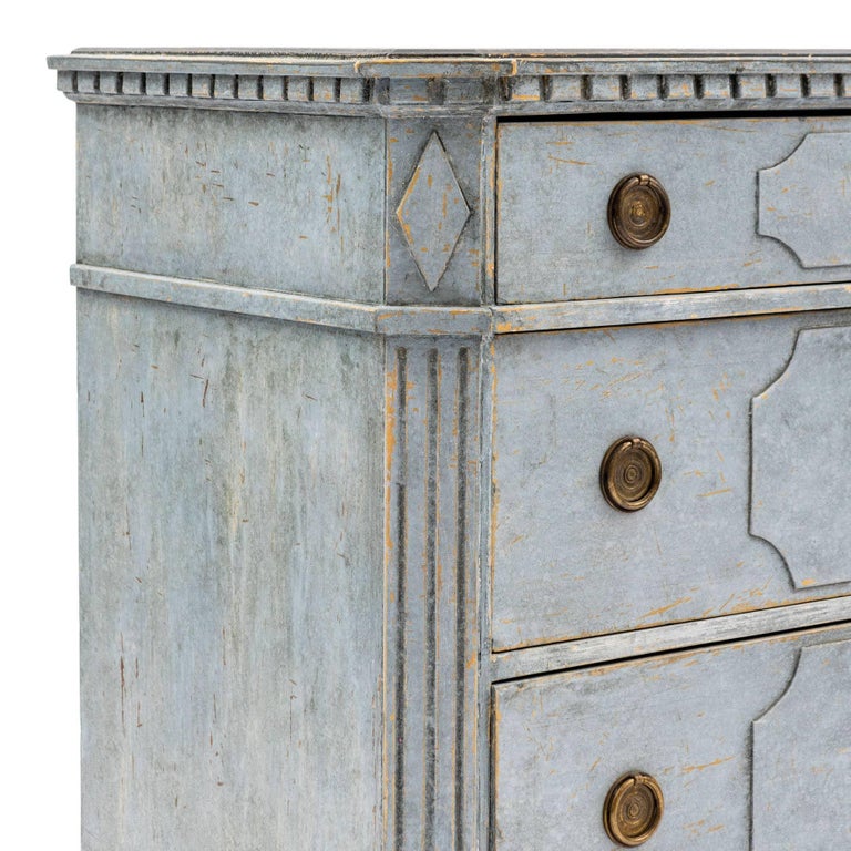 Pair of Decorative Chest's of Drawers Gustavian Style at 1stDibs