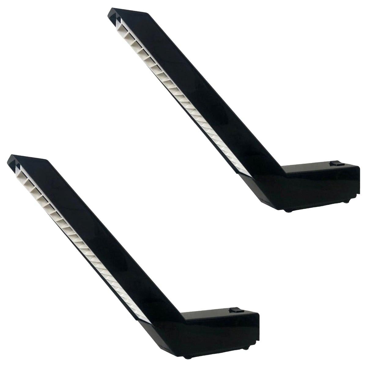 Pair of Black "Classic" Lamps by Victoria Morris for Lawson-Fenning For ...