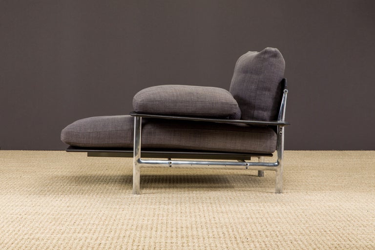 Pair of 'Diesis' Chaise Lounges / Daybed by Paolo Nava for B&B Italia ...