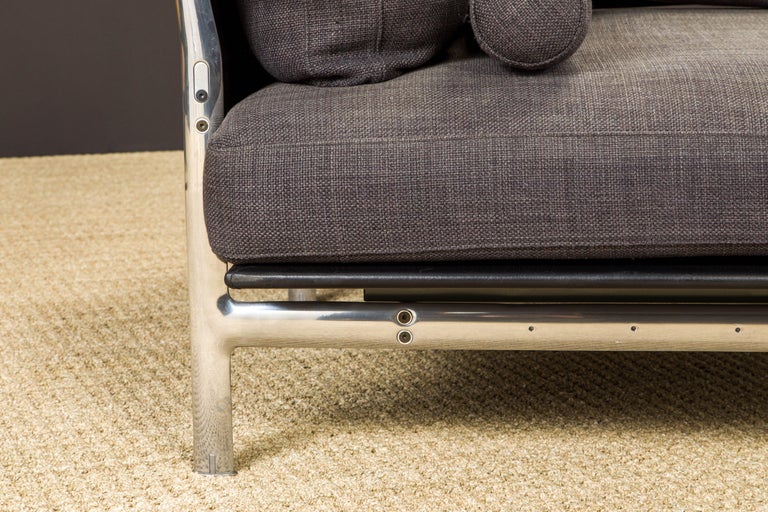 Pair of 'Diesis' Chaise Lounges / Daybed by Paolo Nava for B&B Italia ...