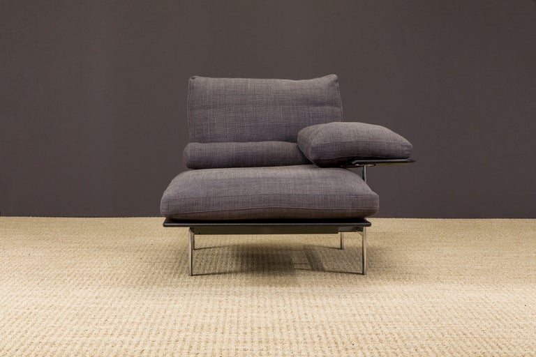 Pair of 'Diesis' Chaise Lounges / Daybed by Paolo Nava for B&B Italia ...