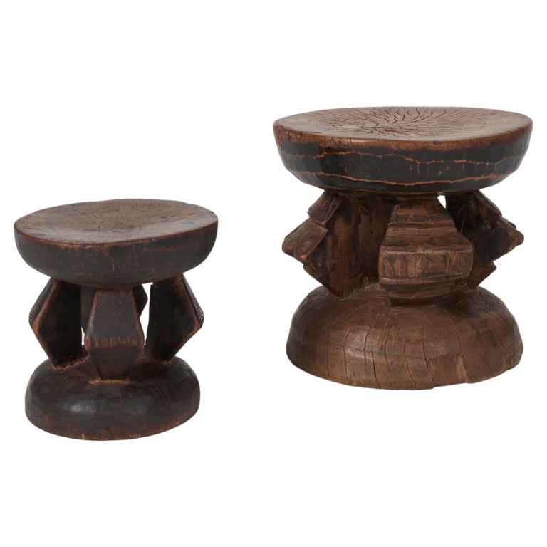 Pair of Dogon Stools from Mali For Sale at 1stDibs