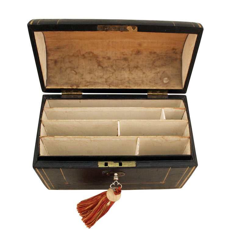 Pair of Dome Top Stationery Boxes For Sale at 1stDibs