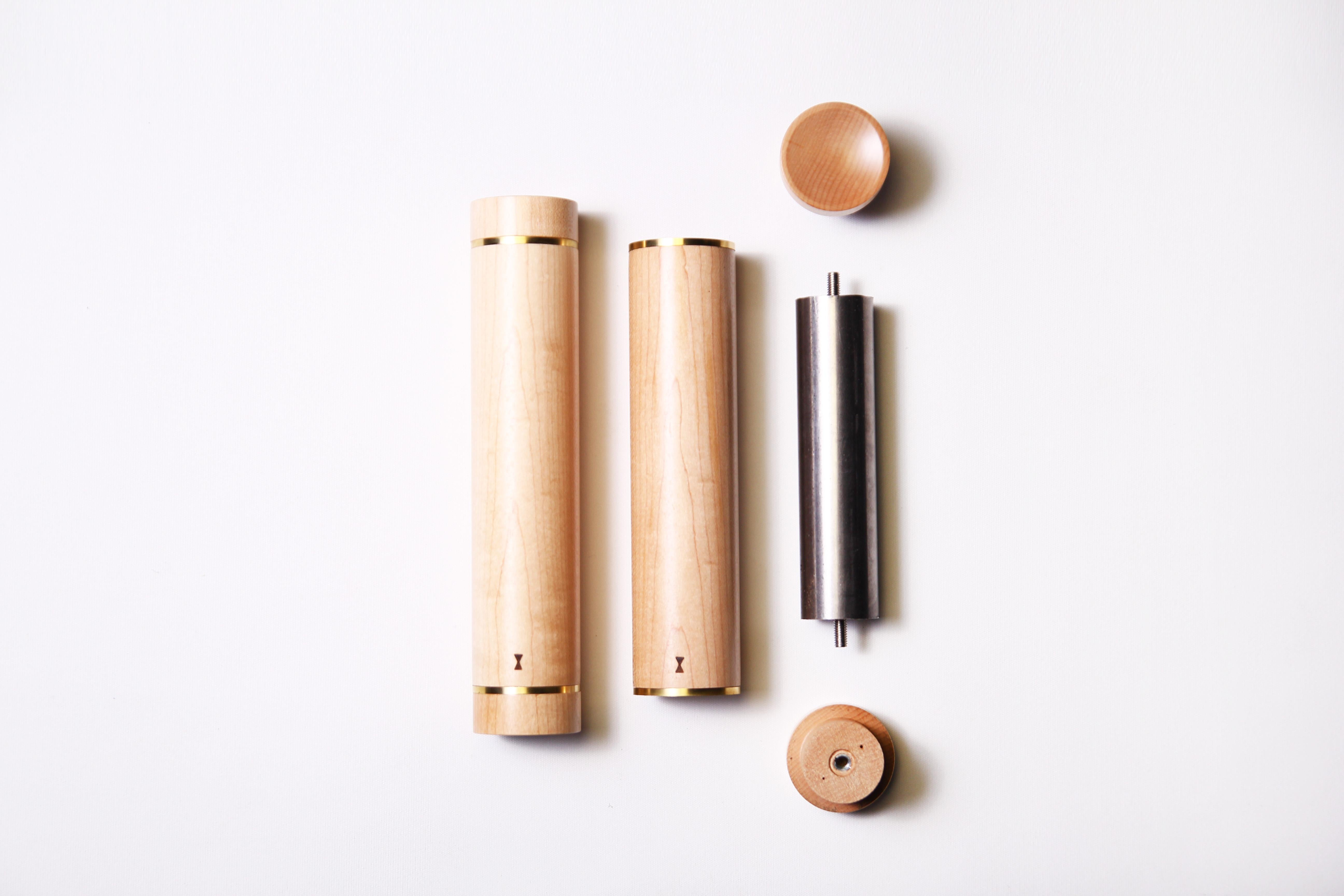 Pair of Dumbbells No.2 in Maple by Kenko Studio, Germany, 2018 ...