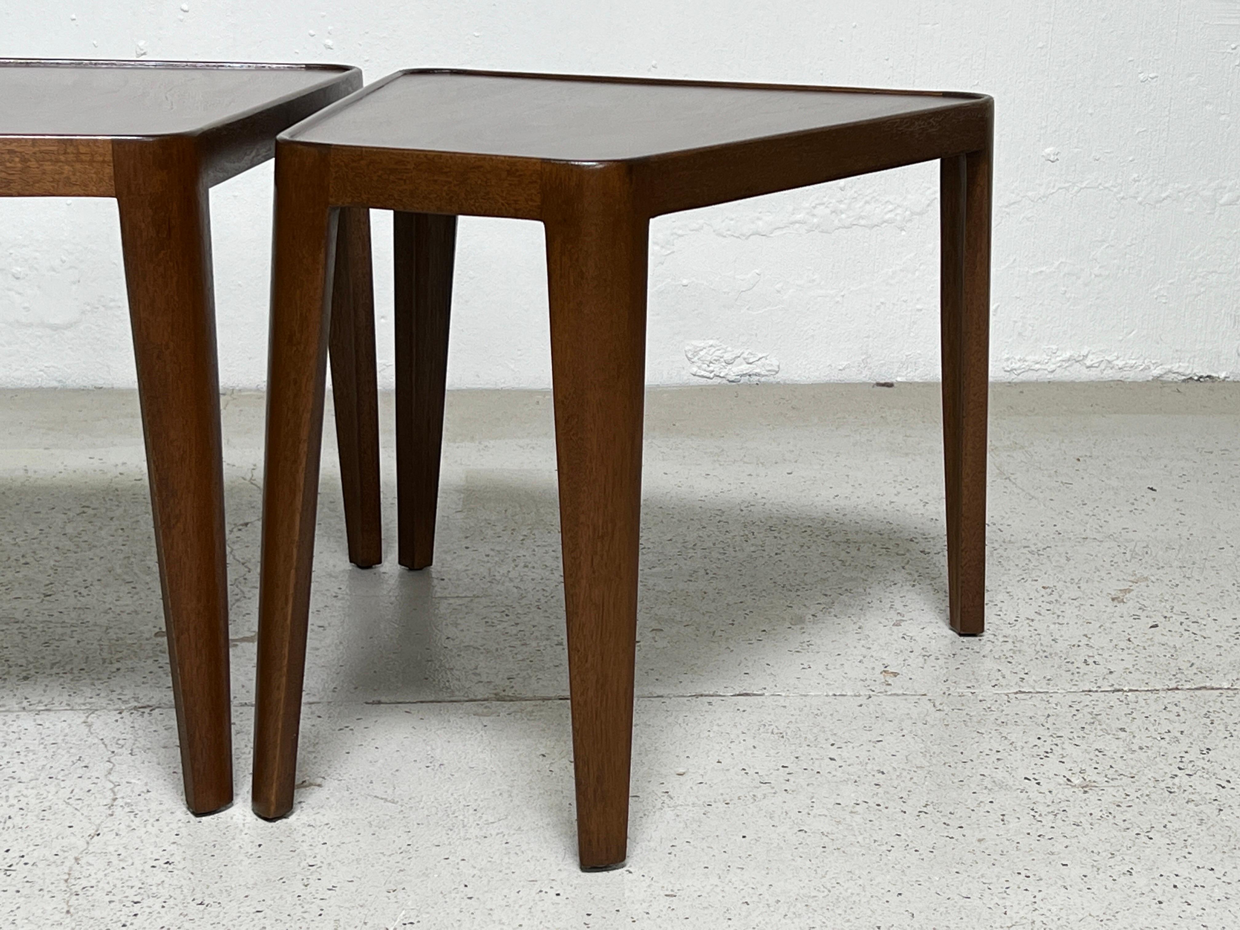 Pair of Dunbar Wedge Tables by Edward Wormley at 1stDibs