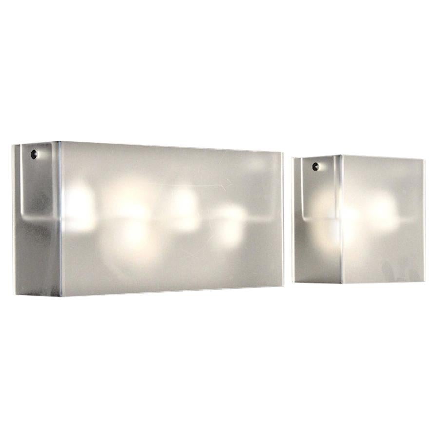 Pair of 'Duplex' Wall Lamps by Carlo Tamborini for Candle Fontana Arte ...
