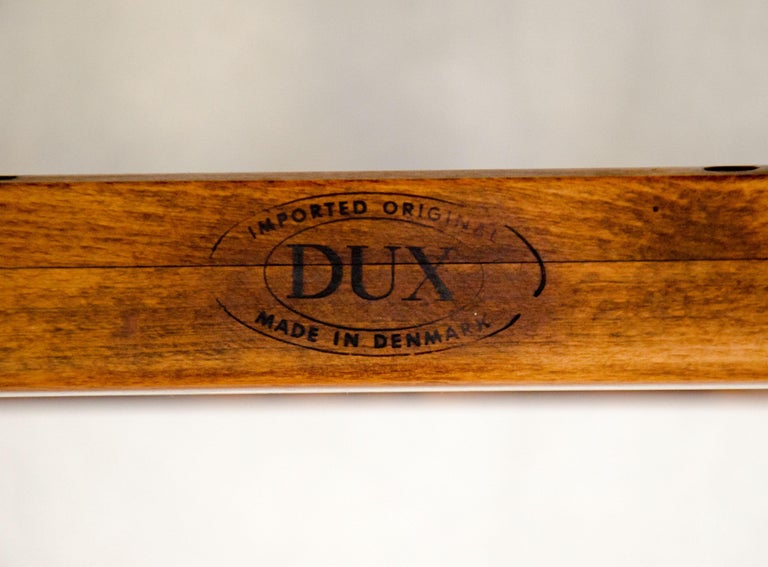 Pair of DUX Lounge Chairs, Folke Ohlsson for DUX of Sweden at 1stDibs