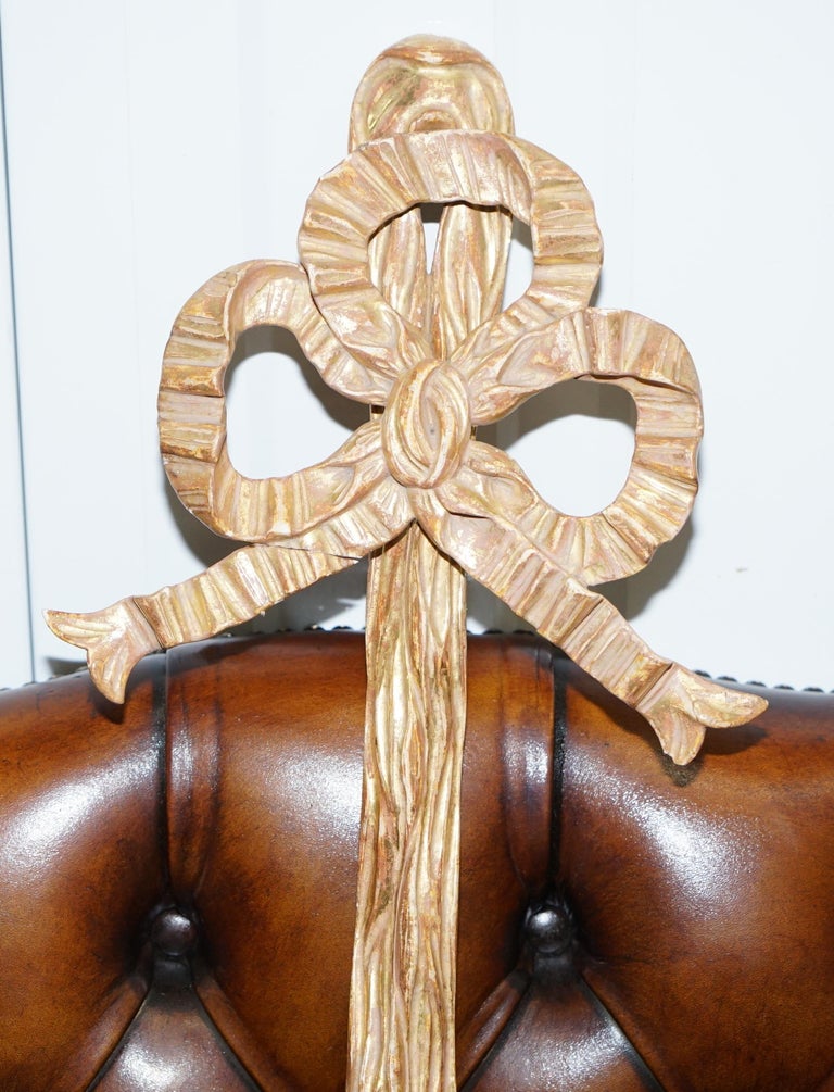 Pair of Eagle Carved Regency Empire Giltwood Twin Light Wall Appliques ...