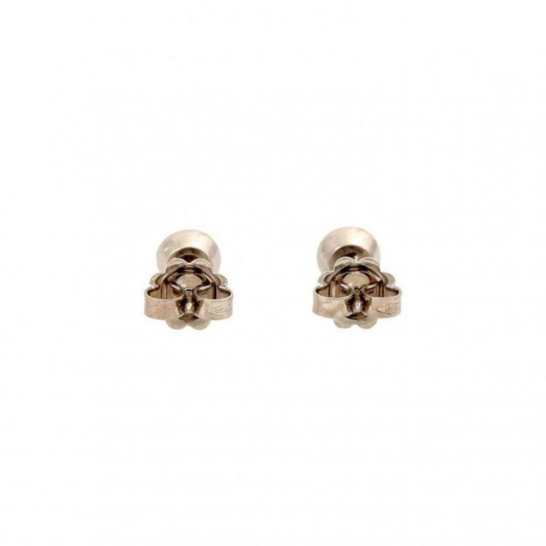 Pair of Ear Studs, with 2 Brilliant-Cut Diamonds Total 0.57ct For Sale ...