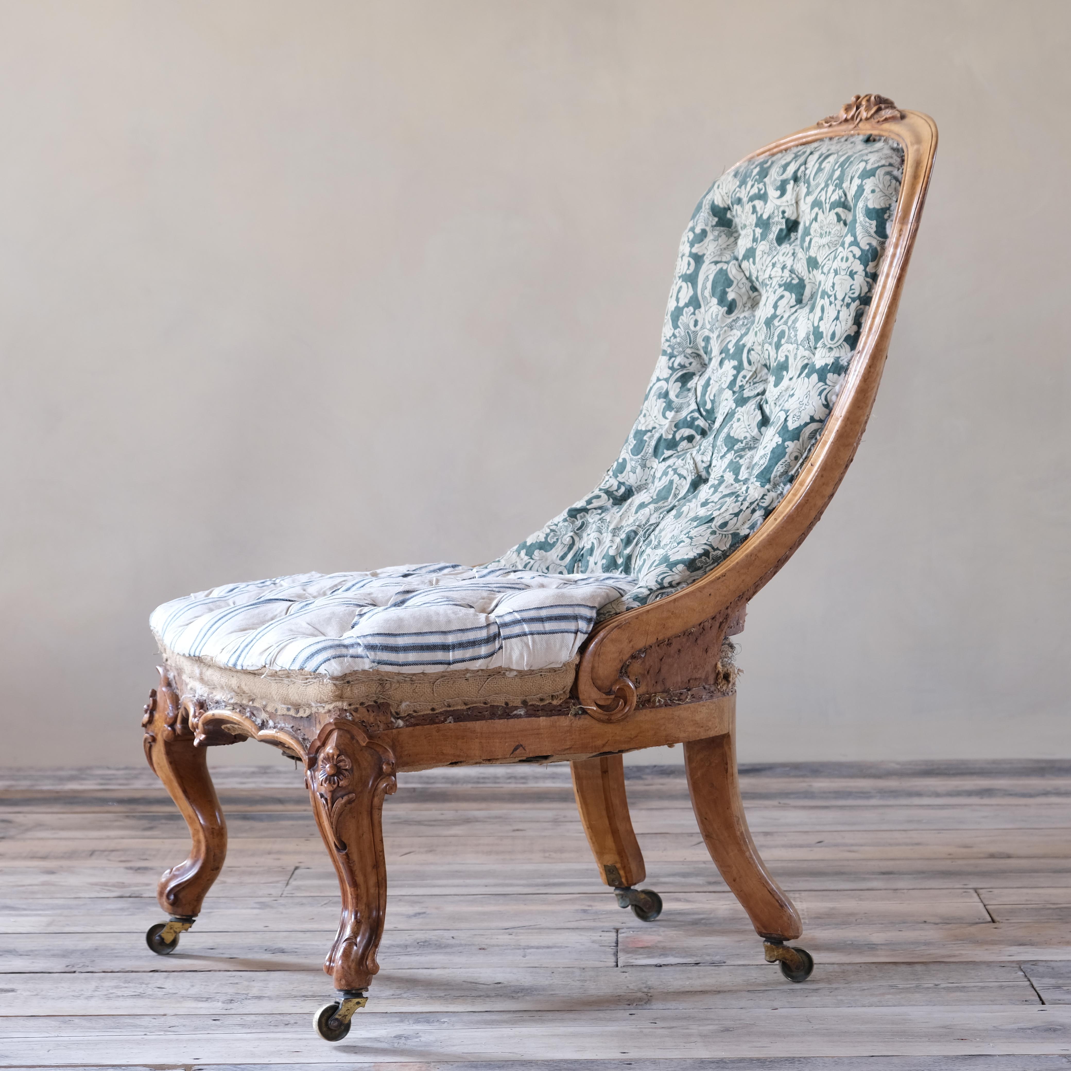 Pair of Early 19th Century Birdseye Maple Chairs For Sale at 1stDibs