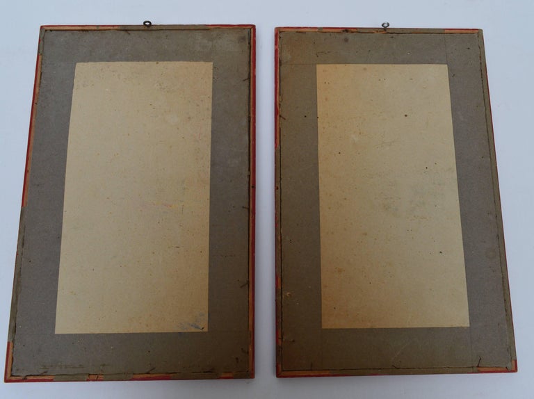 Pair of Early 19th Century Chinese Embroidered Silk Shoulder Panels For ...