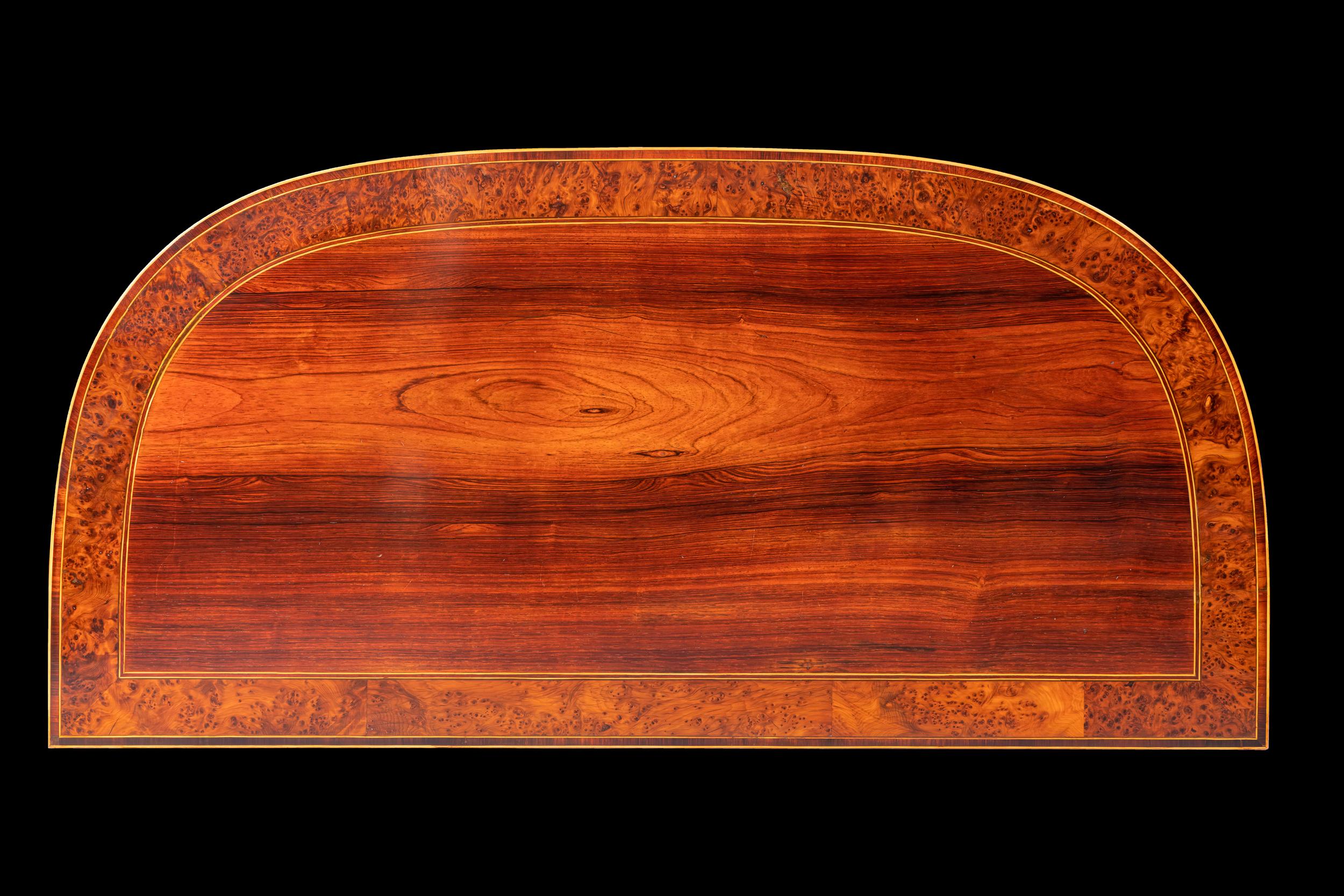 Pair Of Early 19th Century English Regency Period Games/Card Tables For ...
