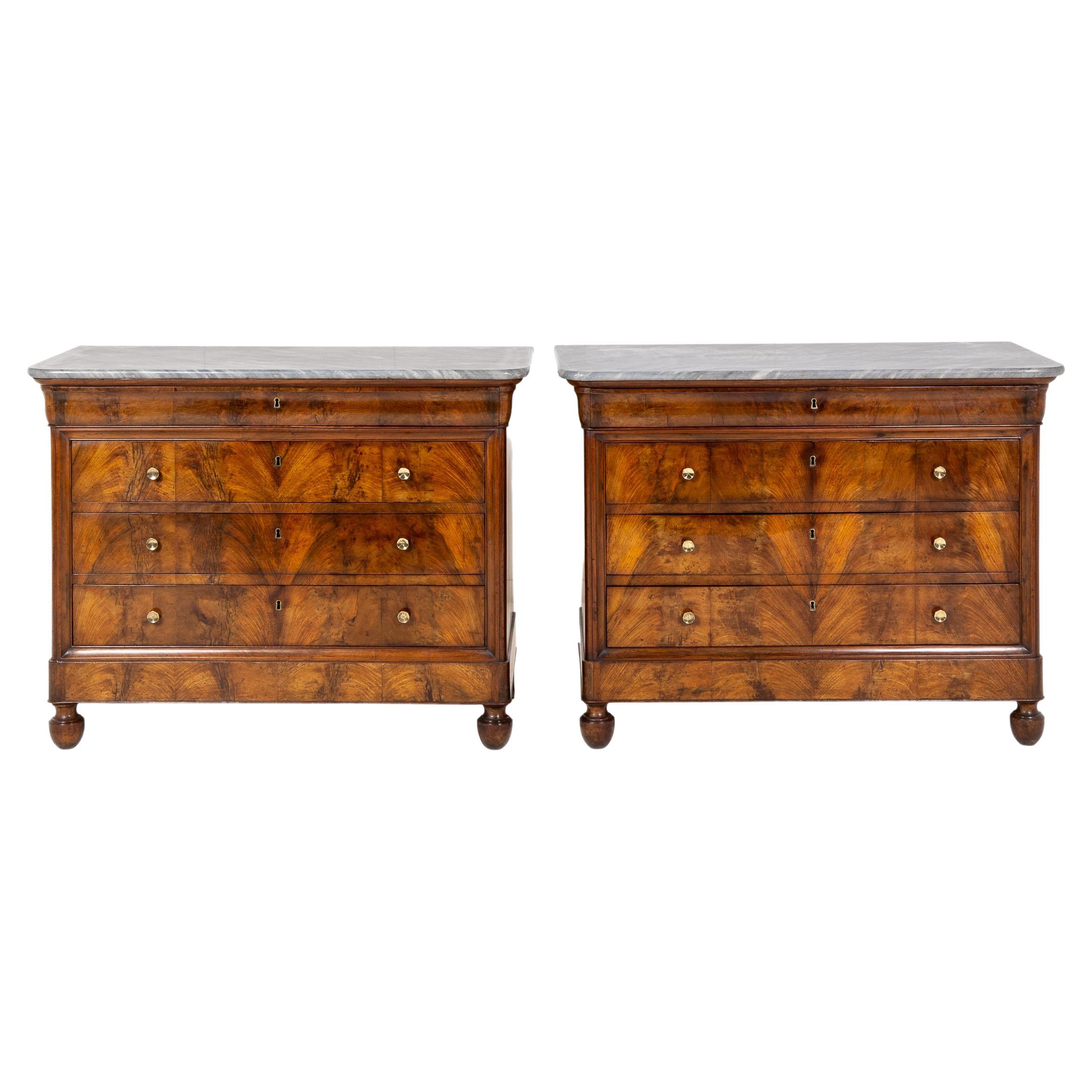 Pair of Fine Late 18th / Early 19th Century Italian Commodes at 1stDibs