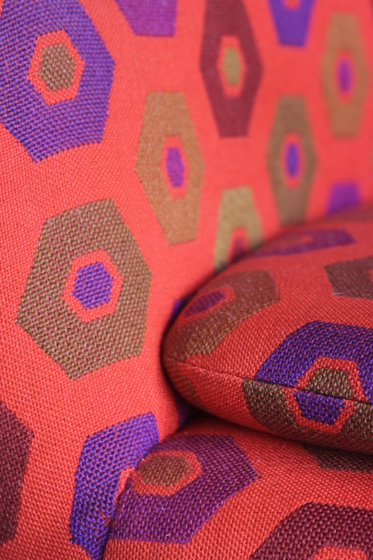 Pair of Edward Axel Roffman Swivel Armchairs For Sale at 1stDibs