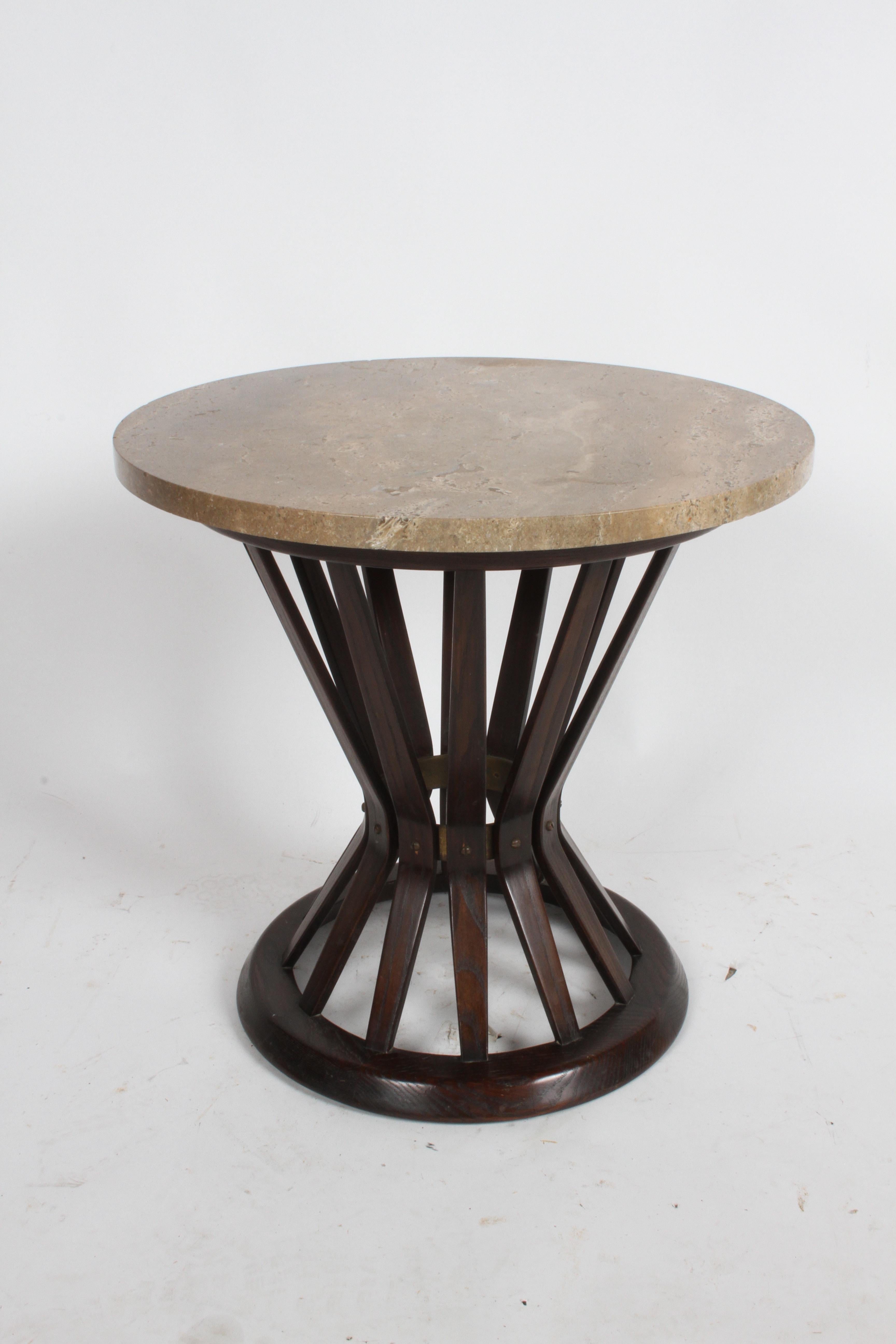 Pair of Edward Wormley for Dunbar "Sheaf of Wheat" Tables with ...