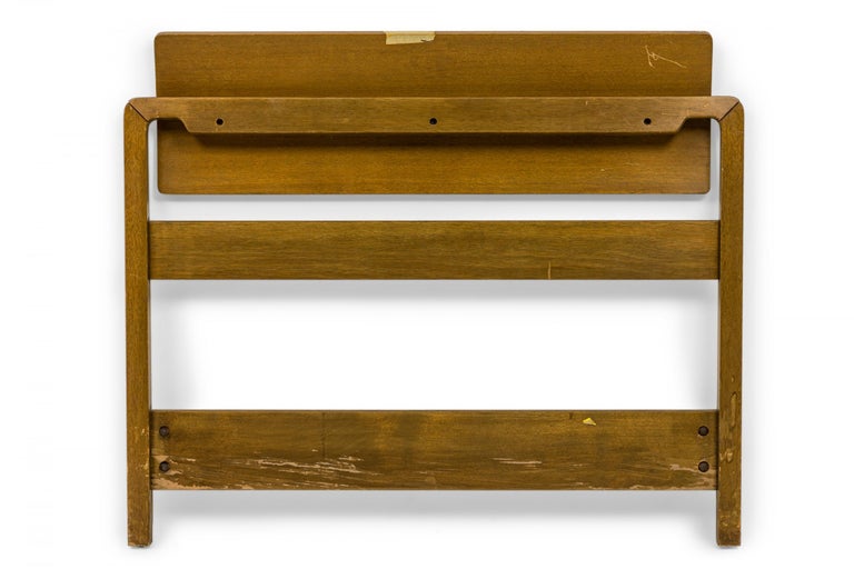 Pair of Edward Wormley for Dunbar Steam Bent Wooden Paddle Form Twin ...