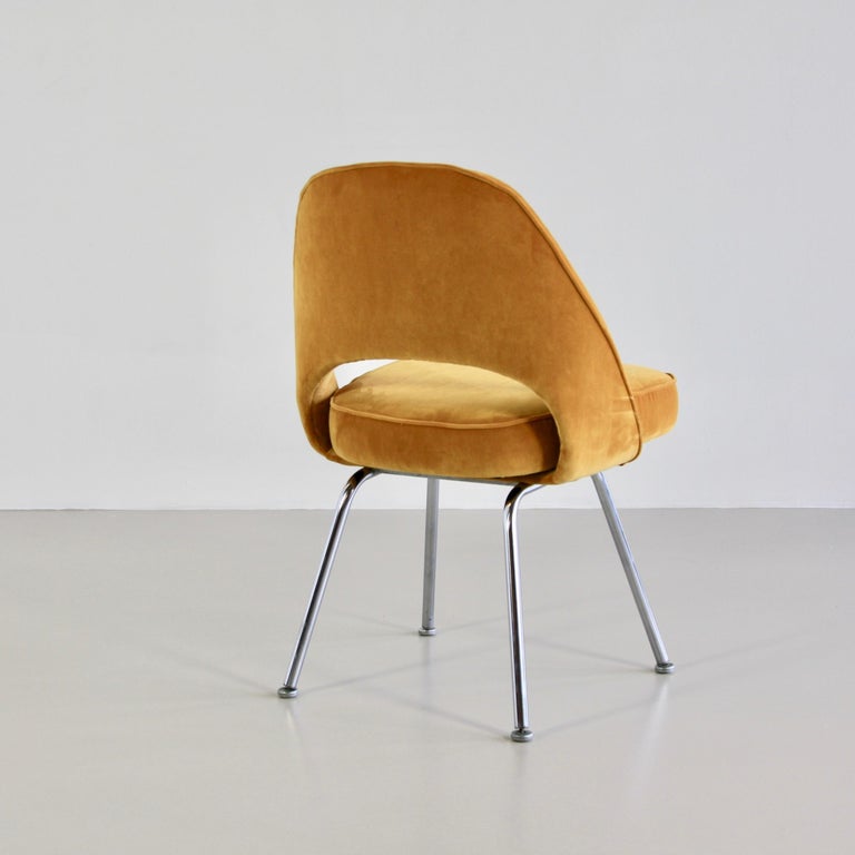 Pair of Eero Saarinen Conference Chairs, Knoll International For Sale ...
