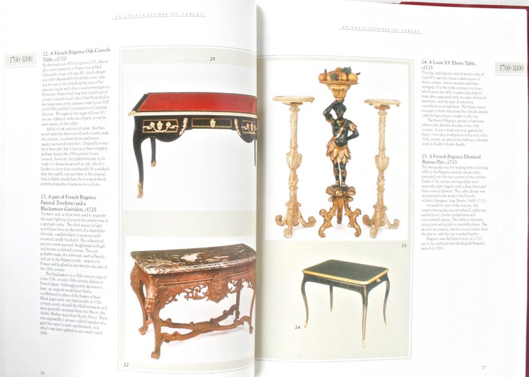 Pair of Encyclopedias: Tables and Sofas, First Edition Books For Sale ...