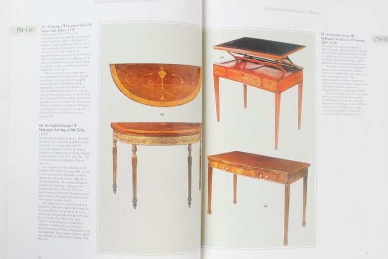 Pair of Encyclopedias: Tables and Sofas, First Edition Books For Sale ...