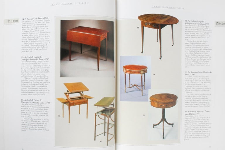 Pair of Encyclopedias: Tables and Sofas, First Edition Books For Sale ...