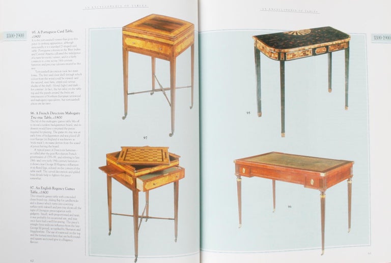 Pair of Encyclopedias: Tables and Sofas, First Edition Books For Sale ...