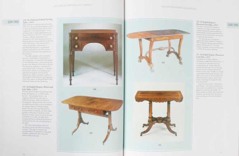 Pair of Encyclopedias: Tables and Sofas, First Edition Books For Sale ...