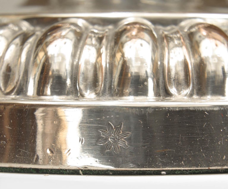 Pair of English Georgian Silver Plated Candelabras For Sale at 1stDibs ...