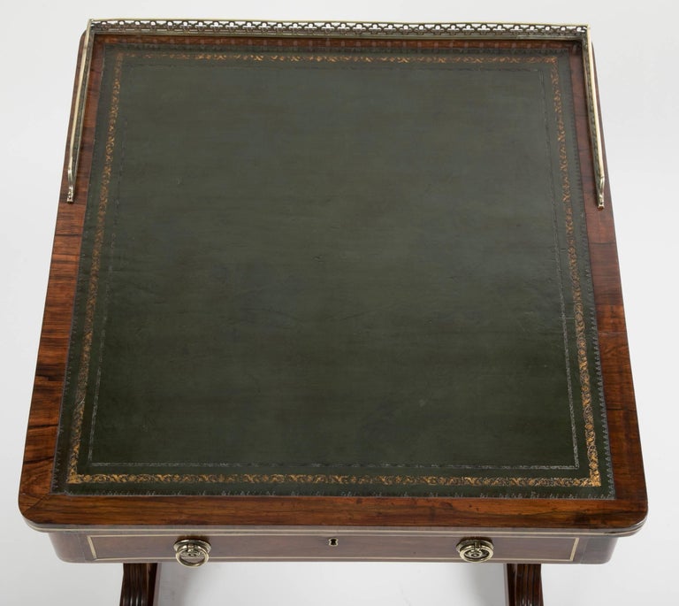 Pair of English Regency Period Rosewood Writing Tables For Sale at ...